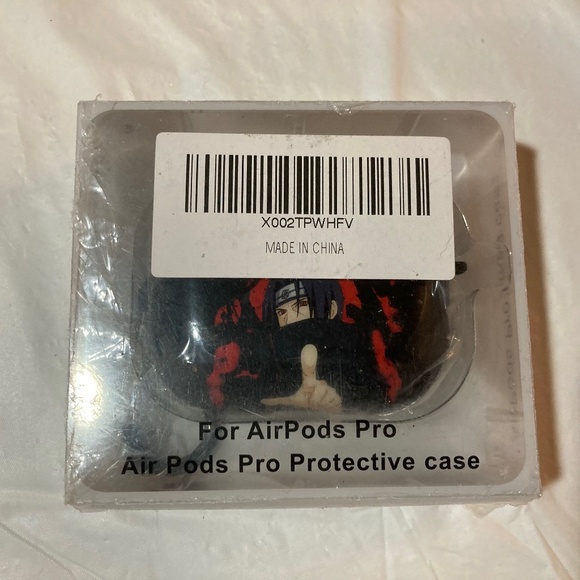 Cell Phones & Accessories | Sasuke From Naruto Air Pod Case Skin Wclip ...